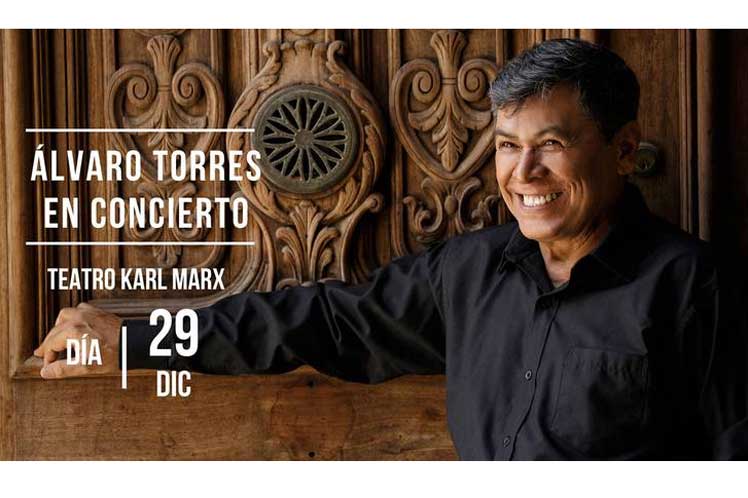 Salvadoran singer Álvaro Torres completes concert tour in Cuba - Radio ...