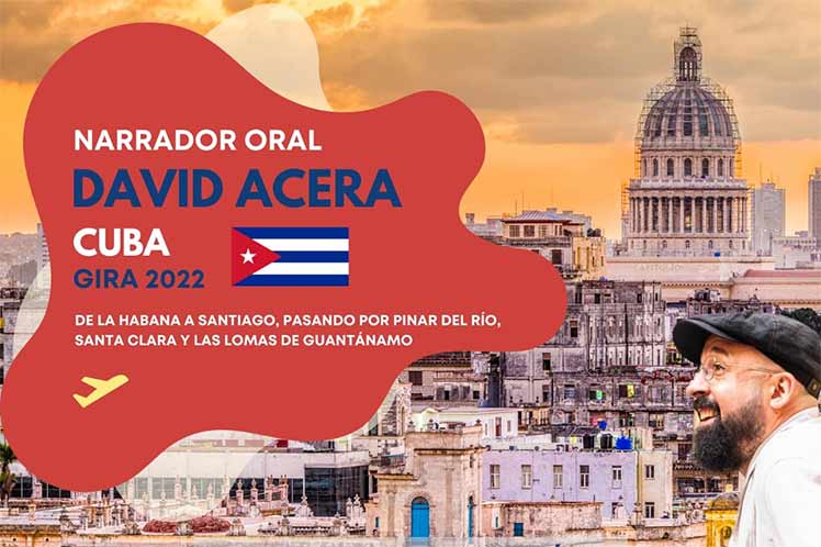 Renowned Spanish oral storyteller begins tour of Cuba - Radio Reloj ...