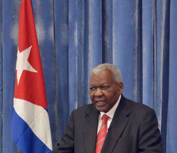 Esteban Lazo is ratified as president of the Cuban Parliament and the ...