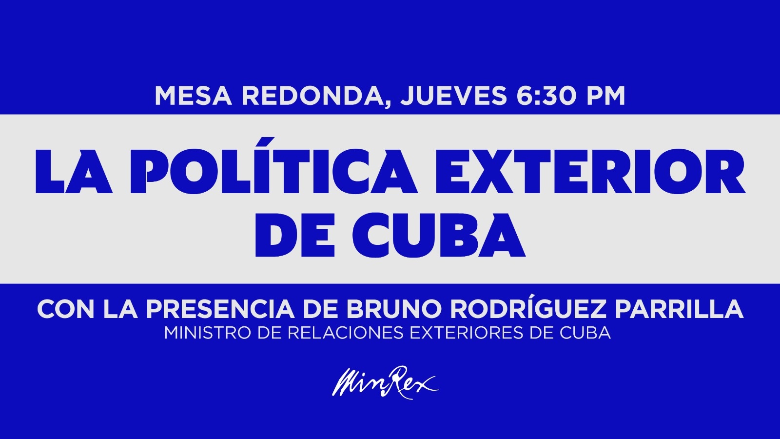 Canciller abordará proyecciones de la política exterior de Cuba - Radio ...