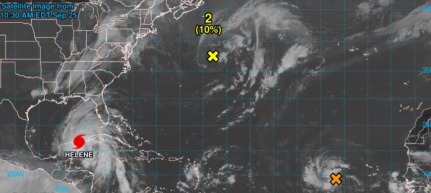 Helene se convierte en huracán sobre el canal de Yucatán - Radio Reloj, emisora cubana de la ...